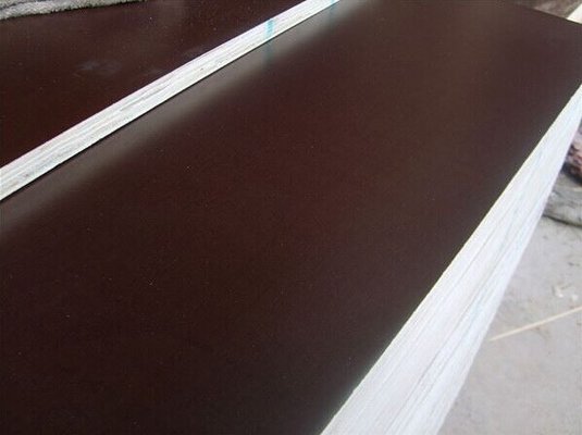 18mm 1250X2550X18mm Brown Waterproof Commercial Film Faced Plywood for Construction Materials