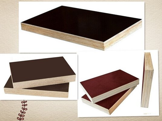 Factory Direct Sales Post Forming Brown/Black 18mm 4X8 Film Faced Plywood for Building Materials