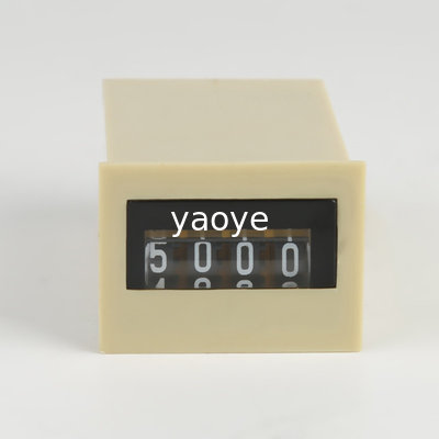 YAOYE-874  plastic electromagnetic digital 4 digit mechanical pulse counter