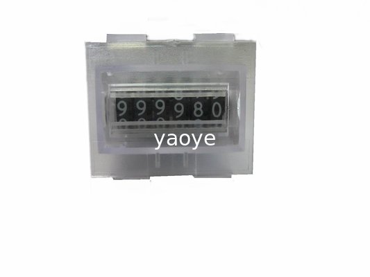 YAOYE-5A  plastic electromagnetic  6 digit mechanical pulse counter