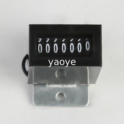 YAOYE-5B  plastic  mechanical 12V 24V 5V 7 digit pulse counter