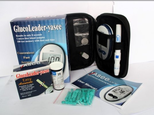 GlucoLeader blood glucose meter  with strip