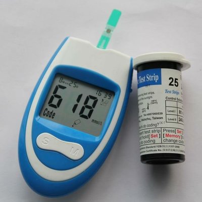HQS Blood Glucose Monitoring Tester Glucometer Sugar Meter For Diabete Set