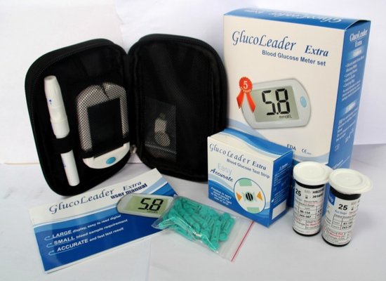 Extra model blood glucose meter / diabetes meter/ blood glucose test strips