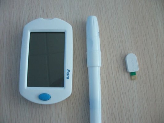 Extra Home Diagnostic Test blood glucose meter