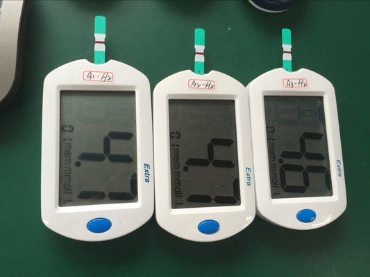 diabetes blood glucose monitor with 50strips and 50 lancets