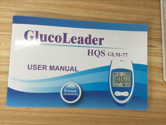 HQS Blood Glucose Monitoring Tester Glucometer Sugar Meter For Diabete Set