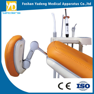 Ecru Folding Dental Chair Unit With Import Sunction Tubes China
