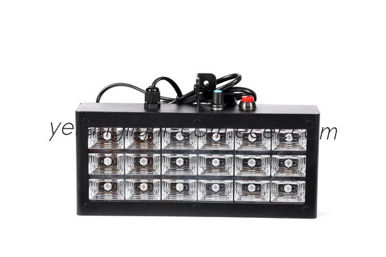 Indoor 18pcs Led Strobe Led Stage Light with Sound Auto Control Mode