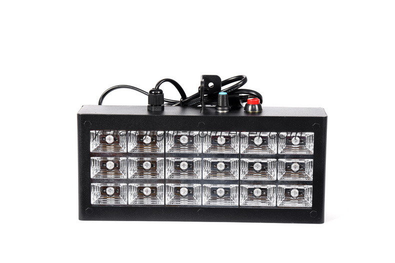Indoor 18pcs Led Strobe Led Stage Light with Sound Auto Control Mode
