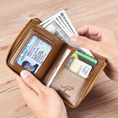 Wallet Anti-theft Card Bag Anti-magnetic Wallet Men Rfid Protected