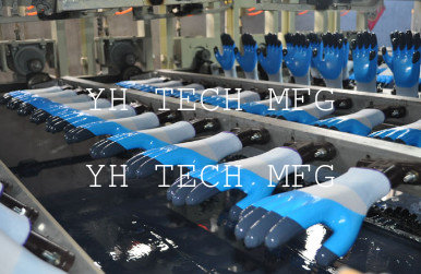 Automatic Gloves Dipping Coating Machine Production Line,Double Dipping