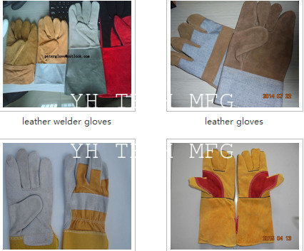 Leather Gloves, Welding Gloves, work glove,glove,gloves,protective glove