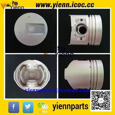 Hanix mini excavator H50C engine parts Mitsubishi K4N Piston with pin and clips Indirect Injection diameter 90mm