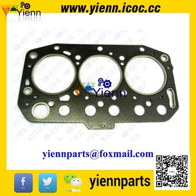 Yanmar 3YM20 marine engine parts Piston 119515-22050 with Piston ring 119515-22500+cylinder head gasket YM119515-01330