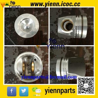 DOOSAN DAEWOO DL08 DL08K Piston with pin and clips 65.02501-0501 65.02501-0505 65.02501-0506 for engine repair