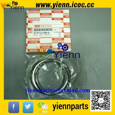 Isuzu 4LE1 4LE2 parts piston+ring+full gasket kit with cylinder head gasket for EX55 ZX55 CX75 Excavator engine rebuild