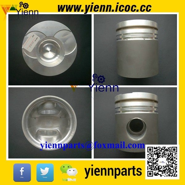 DOOSAN DAEWOO D1146T DE08TS engine piston D1146TI 65.02501-0228 DE08TIS 65.02501-0235 D1146 DE08 65.02501-0172