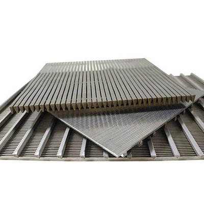 China SS Flat Weld Wedge Wire Screen Johnson Screen Panel supplier