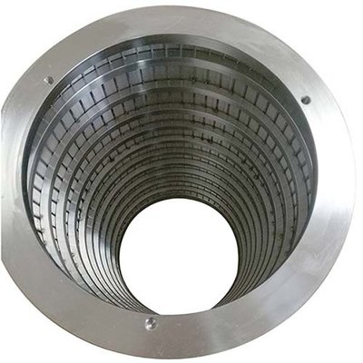 China Stainless Steel Wedge Wire Screw Press Screen For Equipment supplier