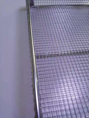 Stainless Steel Medical Corner Disinfection Basket supplier