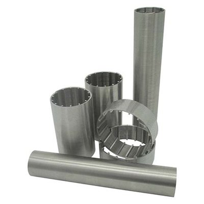 Stainless Steel Wedge Wire Screen Pipe For Fluid Filtration supplier