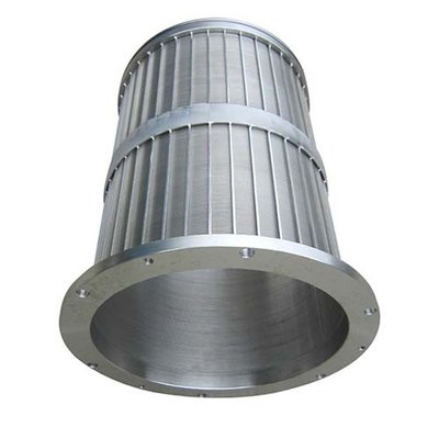 Stainless Steel Wedge Wire Drum Screen Wedge Wire Tube Johnson Pipe Sales supplier