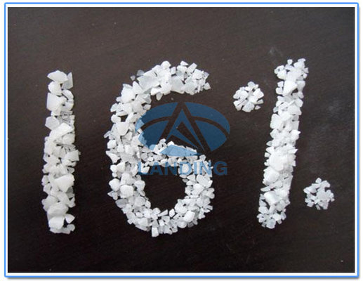 China Ironless Aluminum Sulphate for water treatment 16% supplier