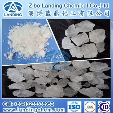 China Iron free Aluminum Ammonium Sulphate/ Alum supplier