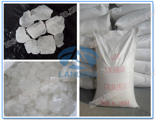 China Lump Ammonium Aluminum Sulphate/ Ammonium Alum supplier