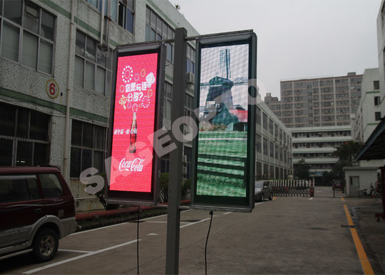 Exhibición llevada a todo color al aire libre de Digitaces de la calle 4 milímetros del pixel de control de la radio
