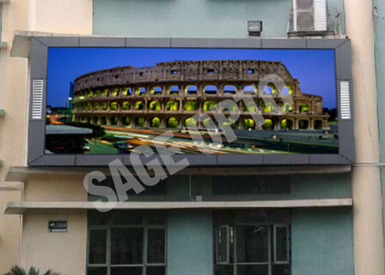 Alta pantalla a todo color de la pantalla LED del brillo P10 para hacer publicidad, 160*160m m