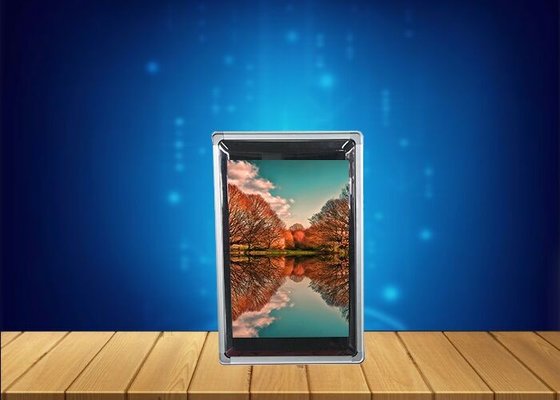 Efectúe la pared video de la pantalla LED delgada, pantalla llevada fina estupenda de la alta frecuencia de actualización