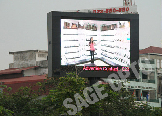 IP67 fuera de la pantalla a todo color al aire libre gigante del LED grande de los 3ft de los x 3ft modificado para requisitos particulares