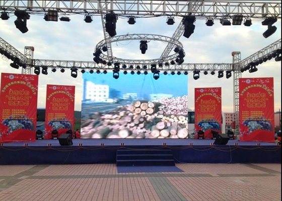 La etapa al aire libre video P8 llevó Super Slim de la definición de la exhibición de pantallas el alto, grado Ip65