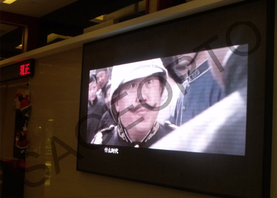 La pantalla de visualización llevada a todo color interior llena ultra fina de Hd, P3 inconsútil llevó el panel de pared video