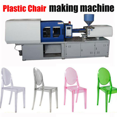 Energy Saving Plastic Chair Making Machine , Plastic Injection Mould Machine 170 Tons