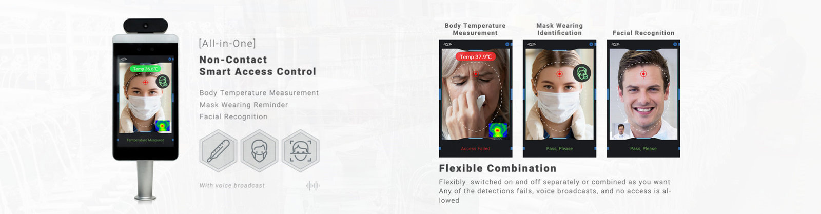 quality Temperature Face Recognition factory