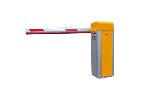IP 44 Fencing Road Boom Barrier Gate , Retractable Parking Barrier