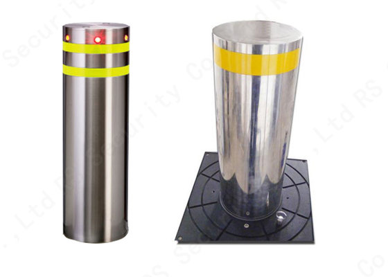 Electric Hydraulic Security Bollards Rising Barrier Accidents Low Energy Consumption
