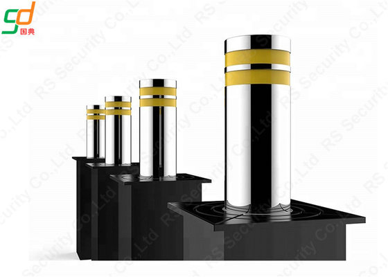 Rectrable K8 Rated Hydraulic Bollards Traffic Barrier With Lights