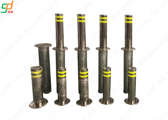K8 Rated Self Hydraulic Bollards Automatic Barriers Accidents