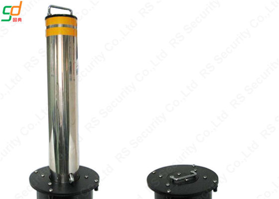 219mm Diameter Powered Hydraulic Bollards K4 Rated Traffic Bollard Housing