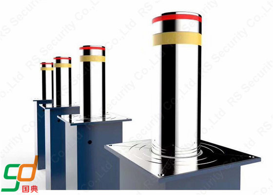 168 mm Self Hydraulic Bollards K8 Rated Rising Bollard Pictures