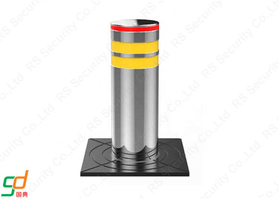 Removeable 6mm K4 Rated Hydraulic Bollards Galvanized Automatic Bollard