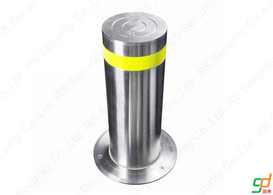 Steel Pipe Hydraulic Bollards 304 stainless steel Telescopic Bollard Fail