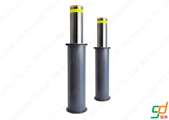 Flexible Electric Security Bollards , Retractable Traffic Bollards Automatic Lifting
