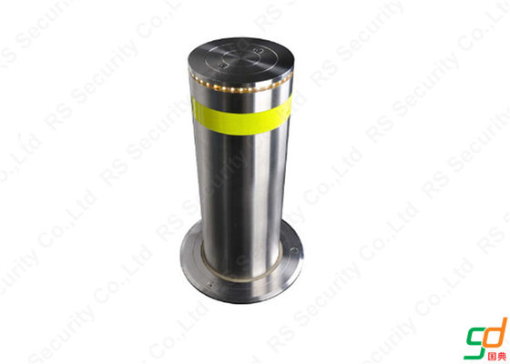 K8 Rated Parking Hydraulic Bollards Security Barrier With LED Light