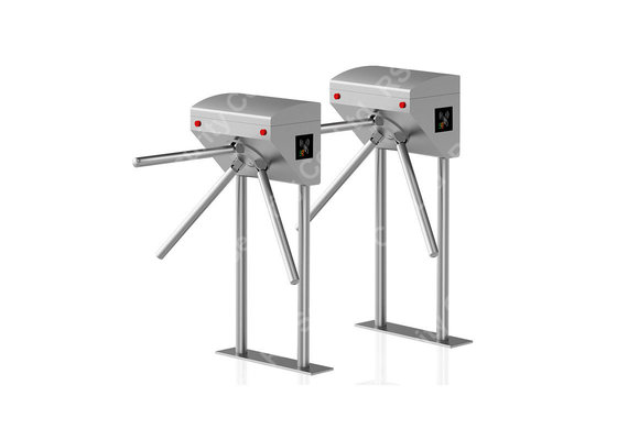Security Run Smoothly Waist Height Turnstiles RFID Entrance Tripod Turnstiles