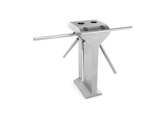 Swipe Card Waist Height Turnstiles Fingerprint Access Control System